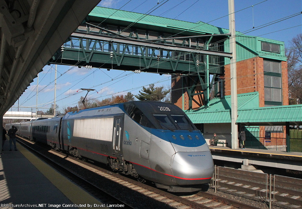 Northbound Acela